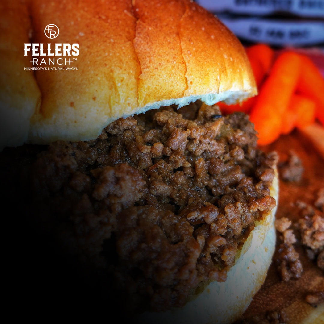 Fellers Ranch Loose Meat Sandwich Recipe | Pig's Eye BBQ & Fellers Ran