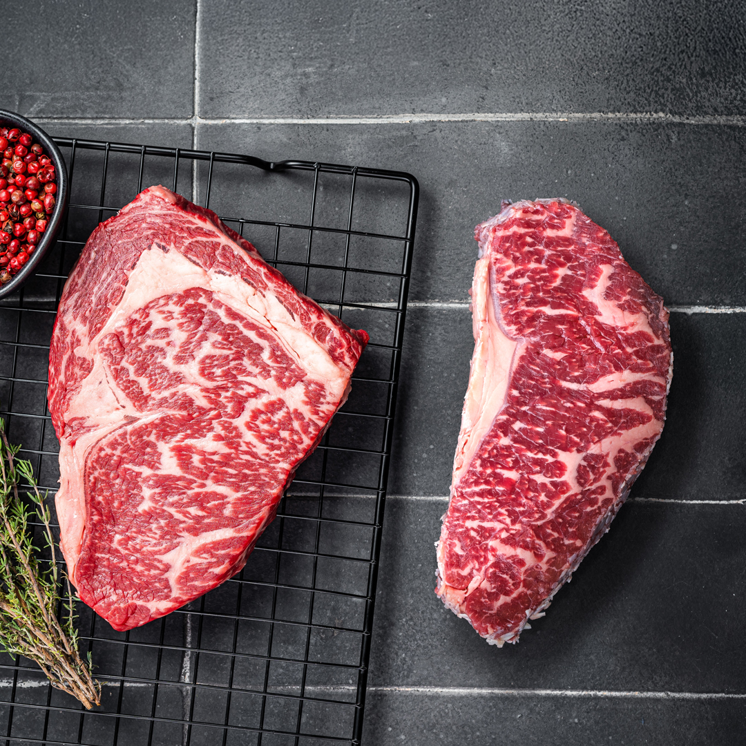 12 oz Premium Wagyu Ribeye Steak - Fellers Ranch® - BMS Score of 6-10